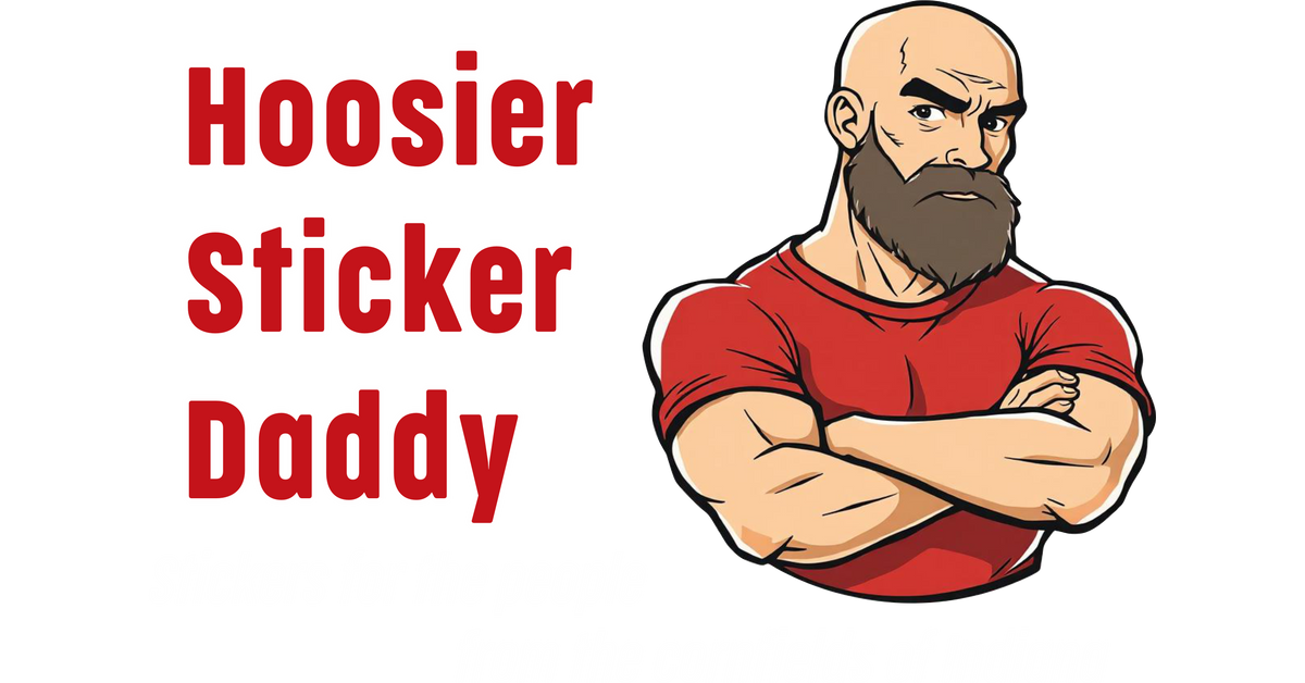 Hoosier Sticker Daddy